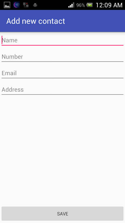 Android Sqlite Database Tutorial Create Insert Update Delete 1659